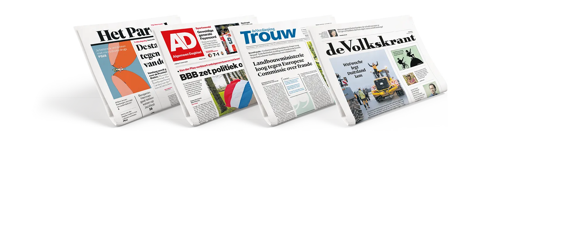 Dagbladen - LTO Ledenvoordeel